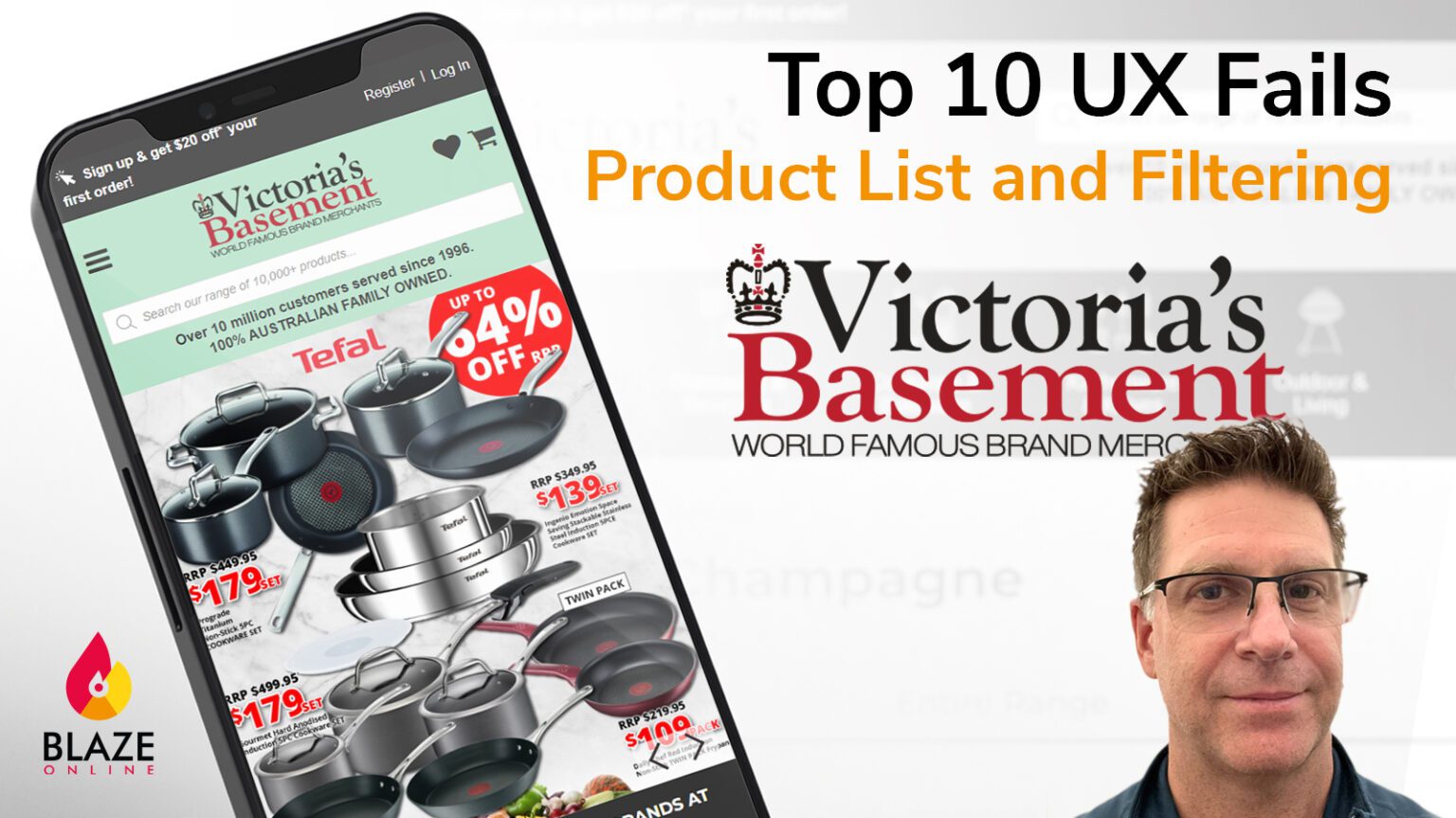 Victoria’s Basement Top 10 UX Fails Product List and Filtering (and how ...