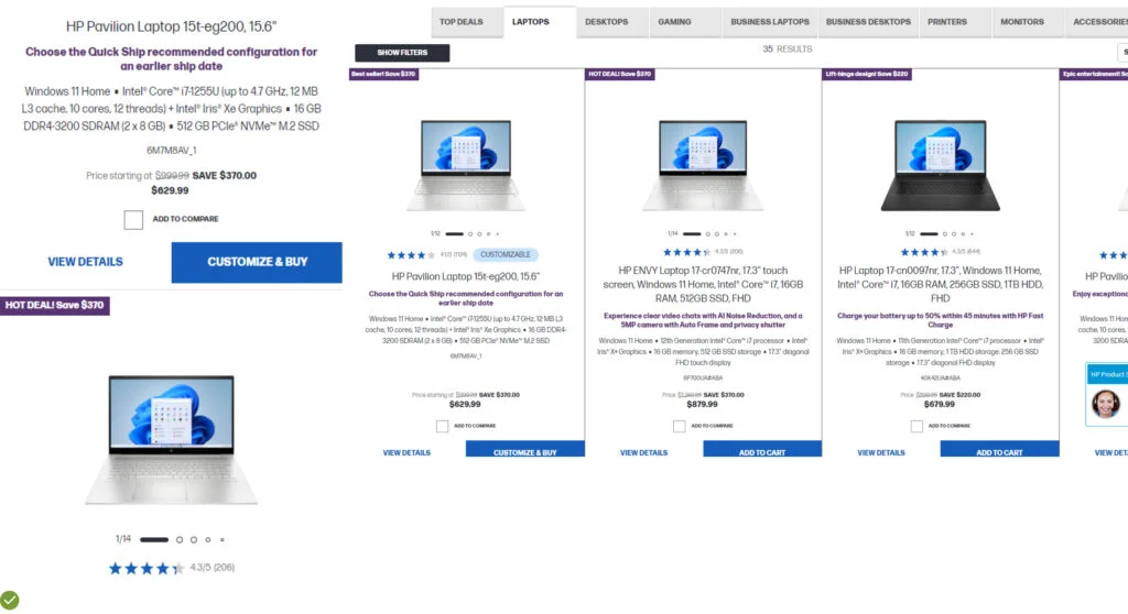 Product List & Filtering in ecommerce UX - Blaze Commerce